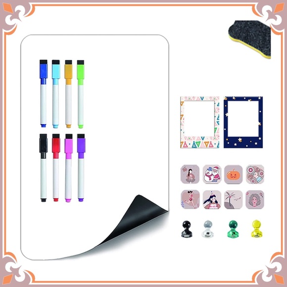 Office | Magnetic Dry Erase Board Fridge Refrigerator Whiteboard Magnet ...